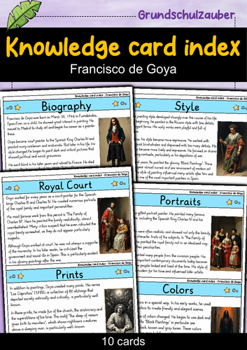 Francisco de Goya - Flashcards | Art | Romanticism | Key Works & Legacy ...