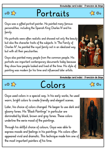 Francisco de Goya - Flashcards | Art | Romanticism | Key Works & Legacy ...