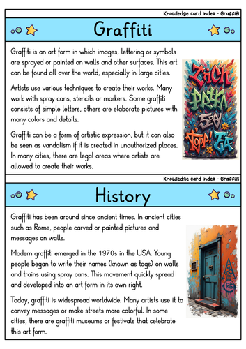 Graffiti - Flashcards | Art | Urban Culture | Techniques & Iconic ...