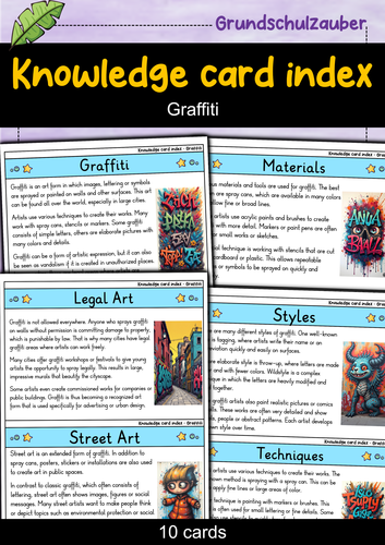 Graffiti - Flashcards | Art | Urban Culture | Techniques & Iconic ...