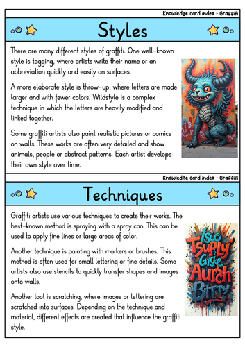 Graffiti - Flashcards | Art | Urban Culture | Techniques & Iconic ...