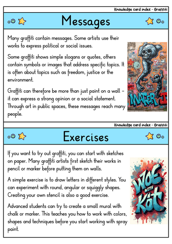 Graffiti - Flashcards | Art | Urban Culture | Techniques & Iconic ...