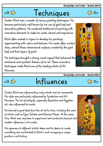 Gustav Klimt - Flashcards | Art | Symbolism | Key Works & Legacy ...