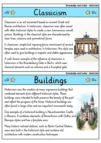 Historicism - Flashcards | Art | Architecture | Key Styles & Influence ...