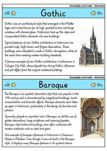 Historicism - Flashcards | Art | Architecture | Key Styles & Influence ...