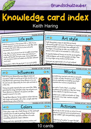 Keith Haring - Flashcards | Art | Pop Art | Iconic Works & Legacy ...