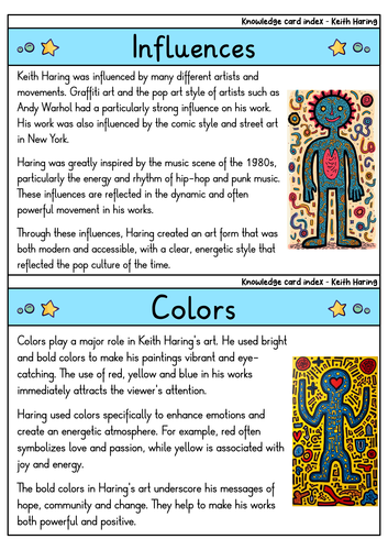 Keith Haring - Flashcards | Art | Pop Art | Iconic Works & Legacy ...