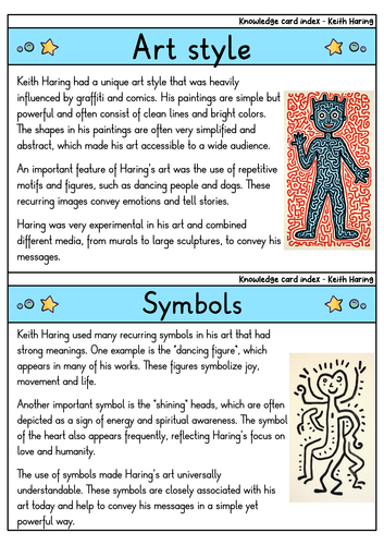 Keith Haring - Flashcards | Art | Pop Art | Iconic Works & Legacy ...