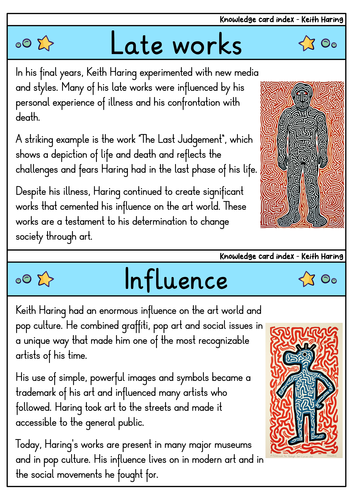 Keith Haring - Flashcards | Art | Pop Art | Iconic Works & Legacy ...