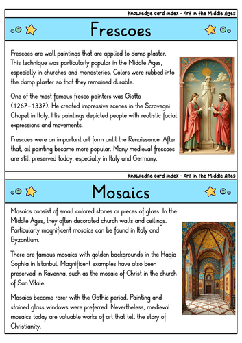 Medieval Art - Flashcards | Art History | Styles | Key Works ...