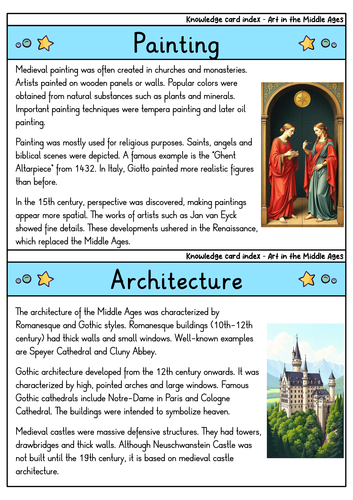 Medieval Art - Flashcards | Art History | Styles | Key Works ...