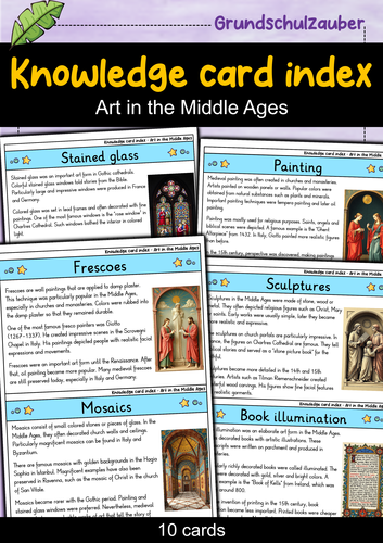Medieval Art - Flashcards | Art History | Styles | Key Works ...
