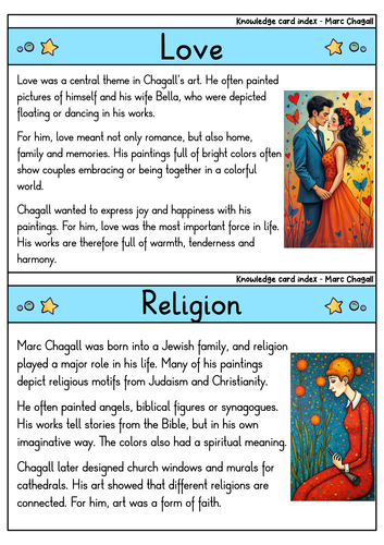 Marc Chagall - Flashcards | Art | Modernism | Key Works & Legacy ...