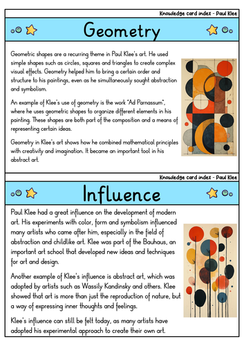 Paul Klee - Flashcards | Art | Modernism | Key Works & Techniques ...