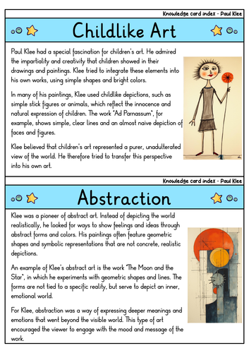 Paul Klee - Flashcards | Art | Modernism | Key Works & Techniques ...