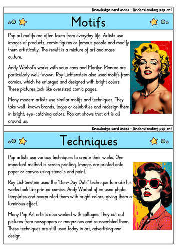 Understanding Pop Art - Flashcards | Art | Key Concepts | Iconic ...
