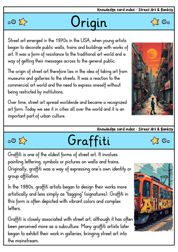 Street Art & Banksy - Flashcards | Art | Urban Culture | Key Works ...