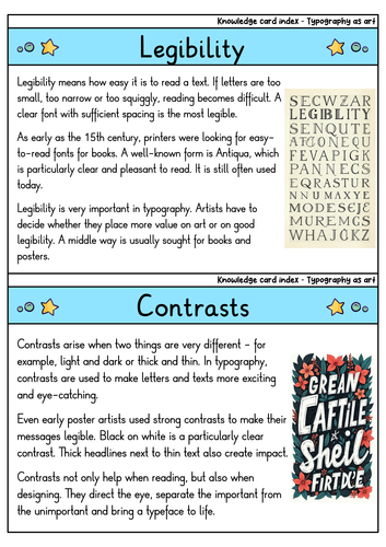 Typography as Art - Flashcards | Design | Key Concepts | Techniques ...