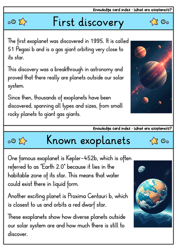 What are Exoplanets? - Flashcards | Astronomy | Discovery ...