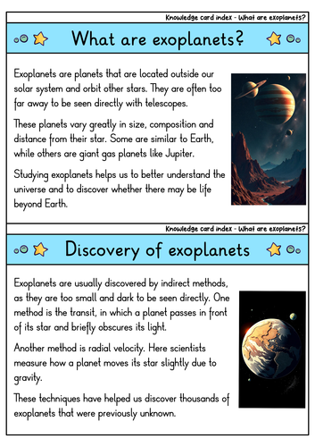 What are Exoplanets? - Flashcards | Astronomy | Discovery ...