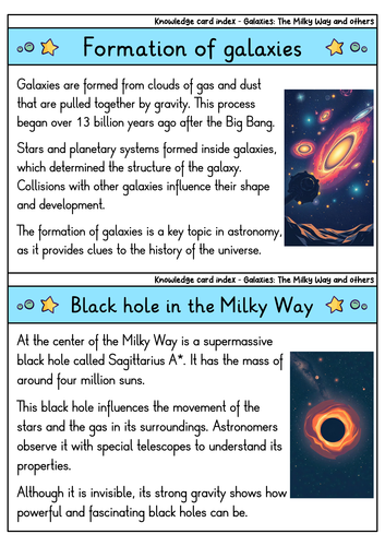 Galaxies - Flashcards | Astronomy | Types | Structure & Formation ...