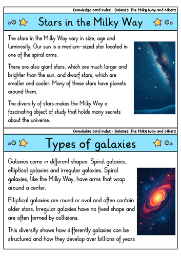 Galaxies - Flashcards | Astronomy | Types | Structure & Formation ...