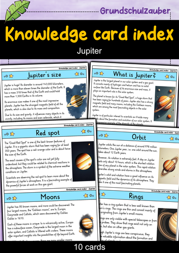 Jupiter - Flashcards | Astronomy | Gas Giant | Moons & Atmosphere ...