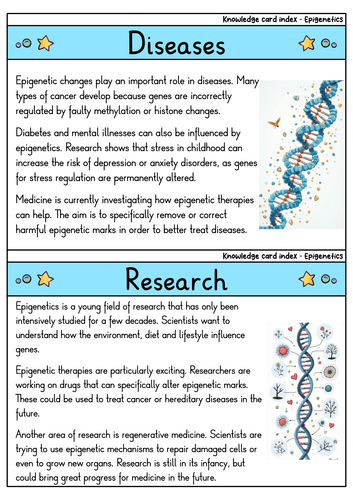 Epigenetics - Flashcards | Biology | Gene Expression & Inheritance ...