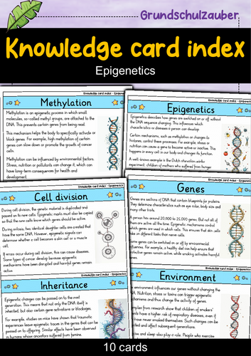 Epigenetics - Flashcards | Biology | Gene Expression & Inheritance ...