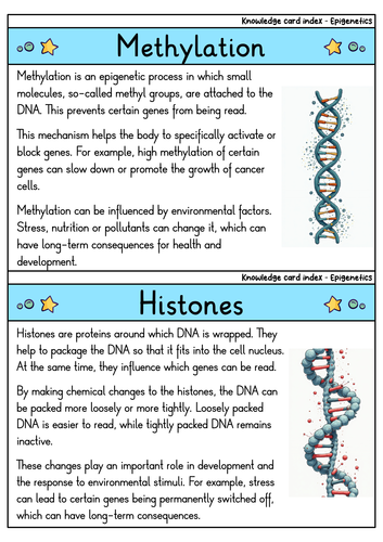 Epigenetics - Flashcards | Biology | Gene Expression & Inheritance ...