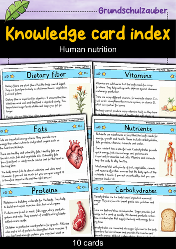 Human Nutrition - Flashcards | Biology | Nutrients, Digestion & Health ...