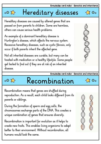 Genetics and Heredity - Flashcards | Biology | Genes, DNA & Inheritance ...