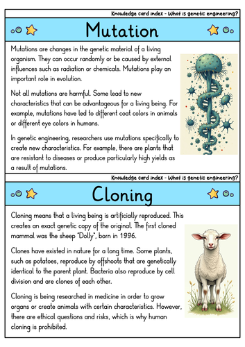 What is Genetic Engineering? - Flashcards | Biology | Techniques ...