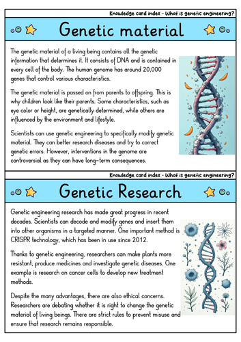 What is Genetic Engineering? - Flashcards | Biology | Techniques ...