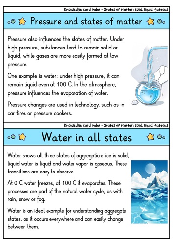 States of Matter - Flashcards | Chemistry | Solid, Liquid, Gas & Plasma ...