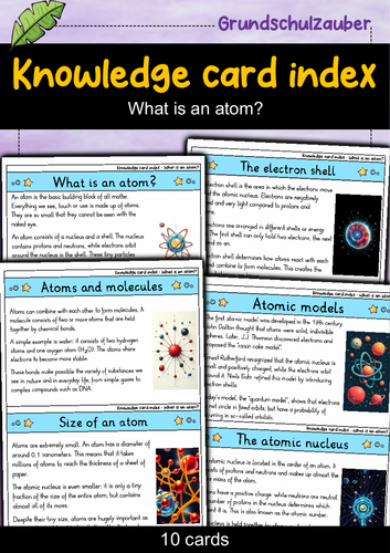What is an Atom? - Flashcards | Chemistry | Structure & Atomic Theory ...