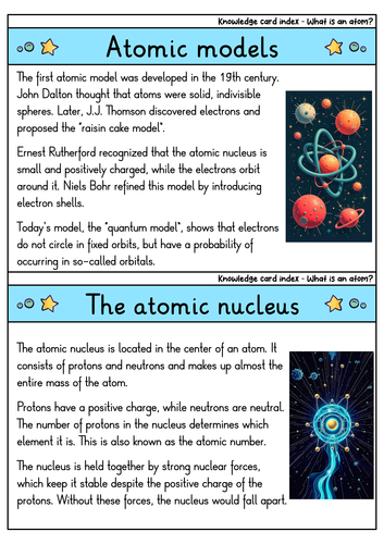 What is an Atom? - Flashcards | Chemistry | Structure & Atomic Theory ...