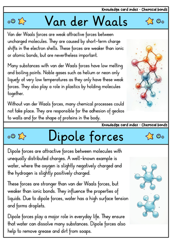 Chemical Bonds - Flashcards | Chemistry | Ionic, Covalent & Metallic ...