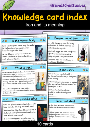 Iron - Flashcards | Chemistry | Properties, Uses & Importance ...