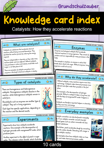 Catalysts - Flashcards | Chemistry | Function, Types & Applications ...