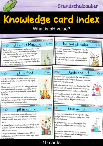 What is pH? - Flashcards | Chemistry | Acidity, Alkalinity ...