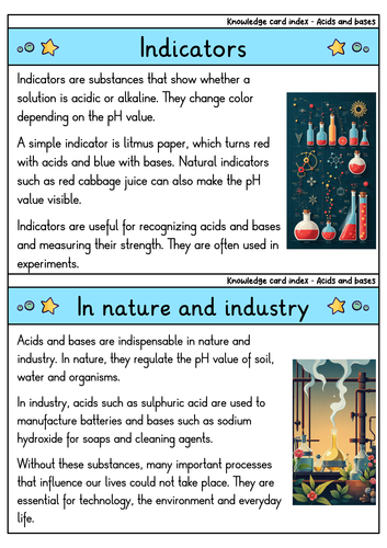 Acids and Bases - Flashcards | Chemistry | Properties, Theories ...