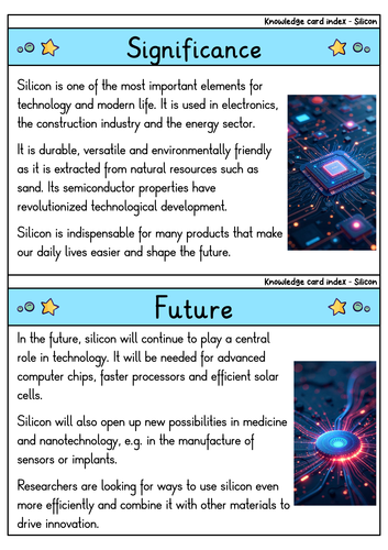 Silicon - Flashcards | Chemistry | Properties, Uses & Importance ...