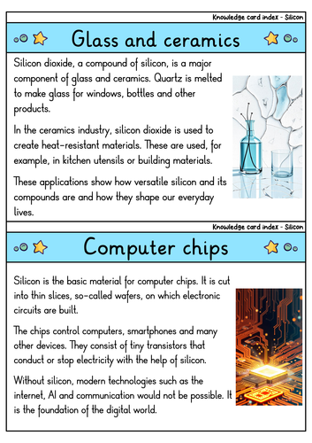 Silicon - Flashcards | Chemistry | Properties, Uses & Importance ...