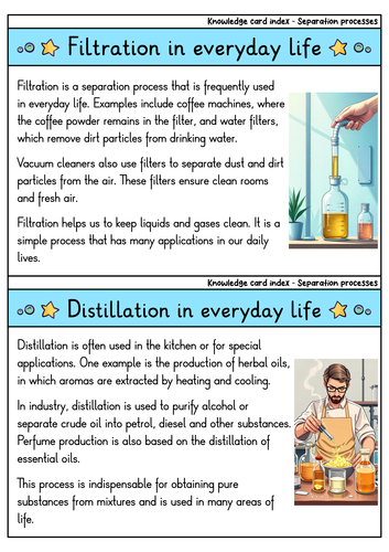 Separation Methods - Flashcards | Chemistry | Techniques & Applications ...