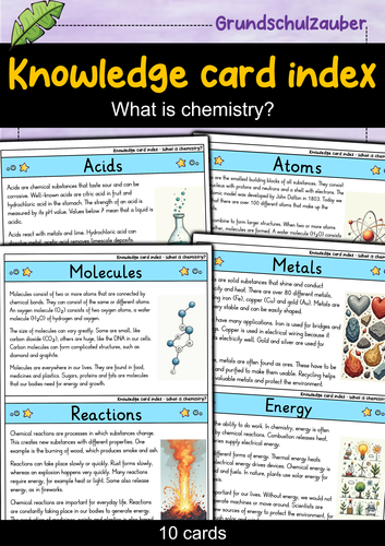 What is Chemistry? - Flashcards | Science | Matter, Reactions ...