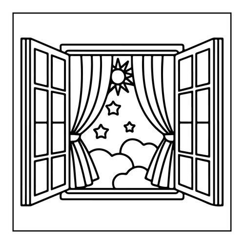 Cozy and Cute Coloring Book | 76 Large Print Designs Pages | Stress ...