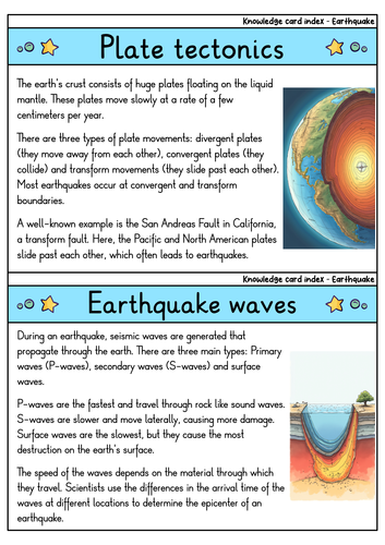 Earthquakes - Flashcards | Geography | Causes, Effects & Measurement ...