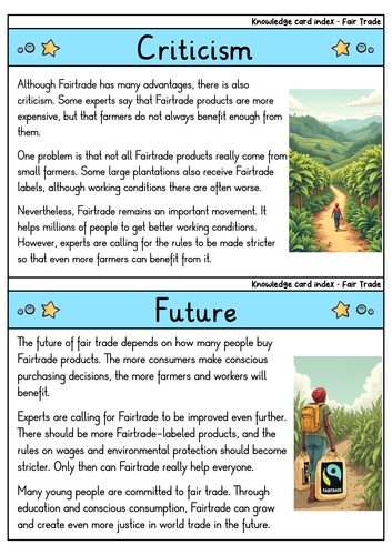 Fair Trade - Flashcards | Economics | Principles, Impact ...