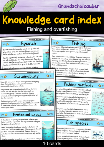 Fishing and Overfishing - Flashcards | Geography | Practices, Impact ...